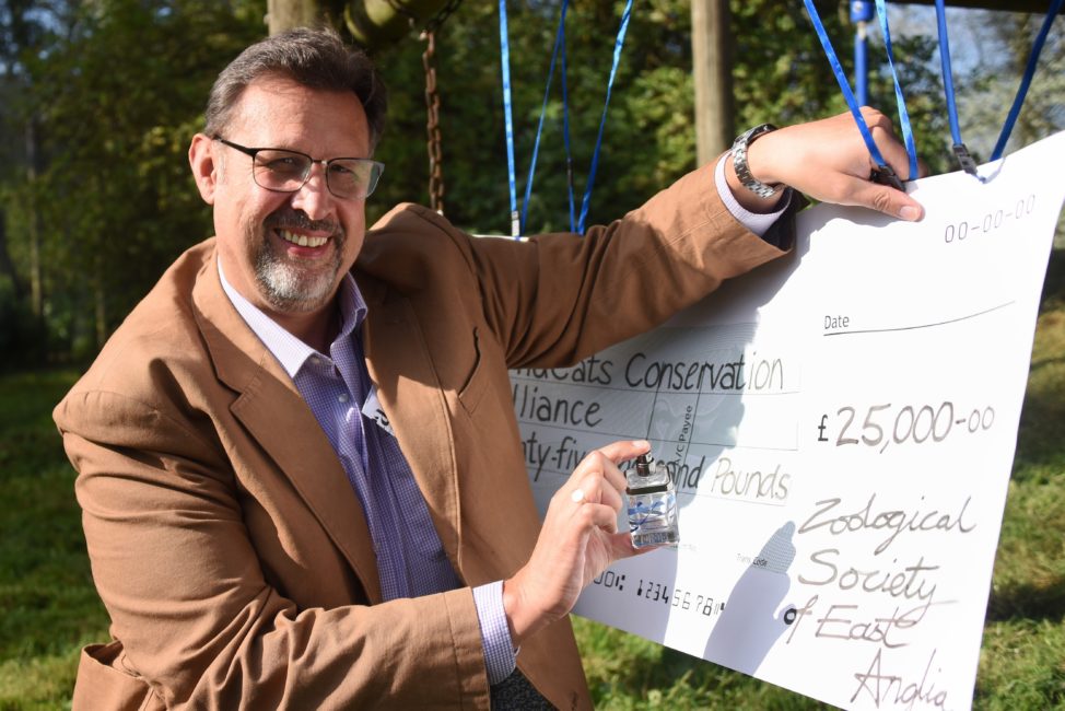 Banham Zoo donates £25,000 - WildCats Conservation Alliance