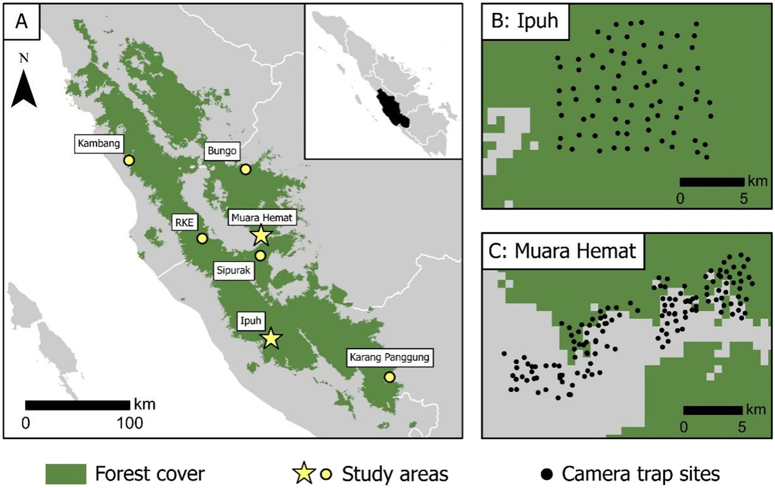 Prioritizing wildlife conservation along habitat gradients in Sumatra ...